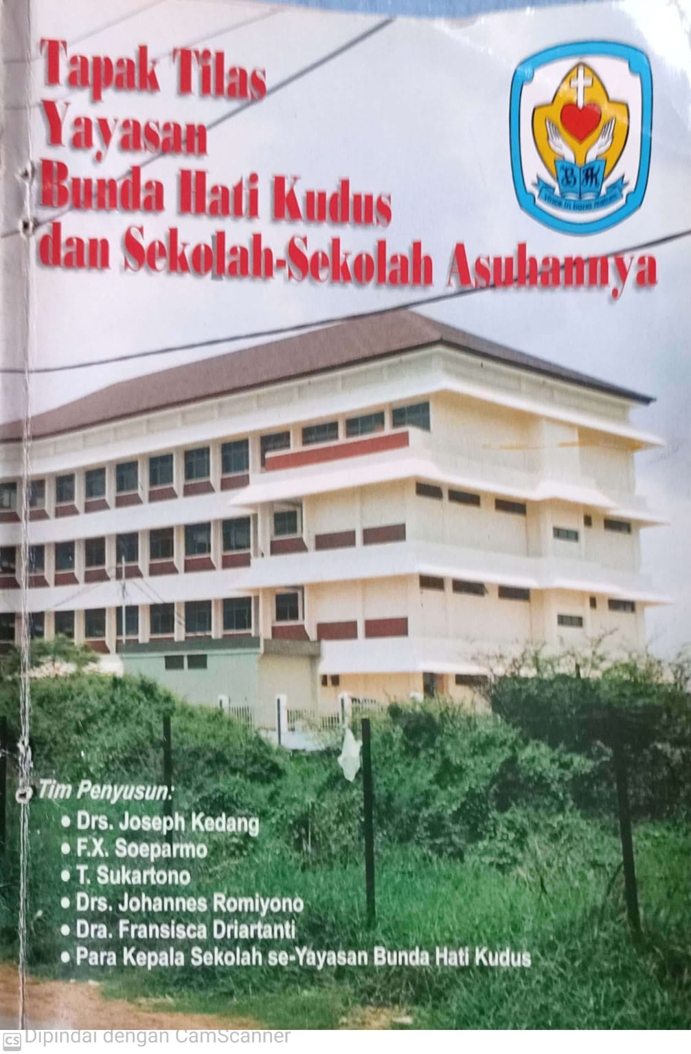 Dokumen Buku Tapak Tilas YBHK terbitan tahun 1996 - Sekolah Tarsisius 2